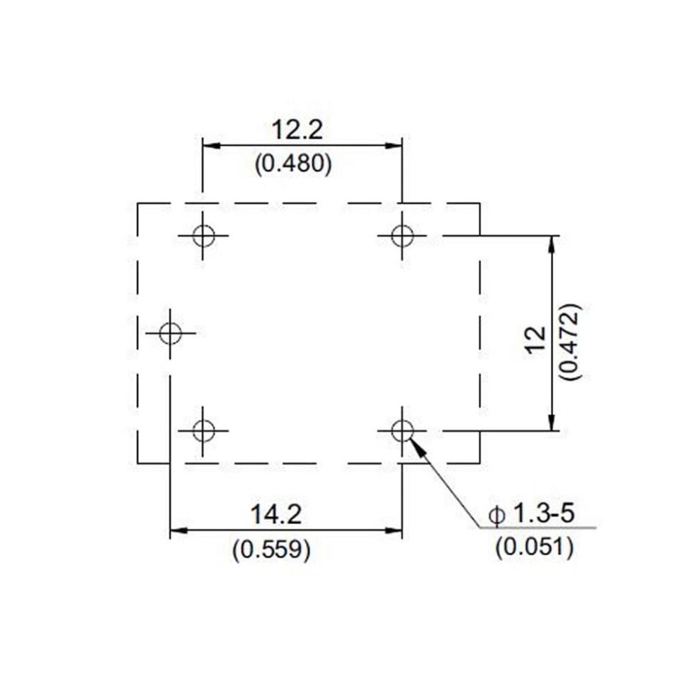 875 Miniature 20A Sugar Cube PCB Relay